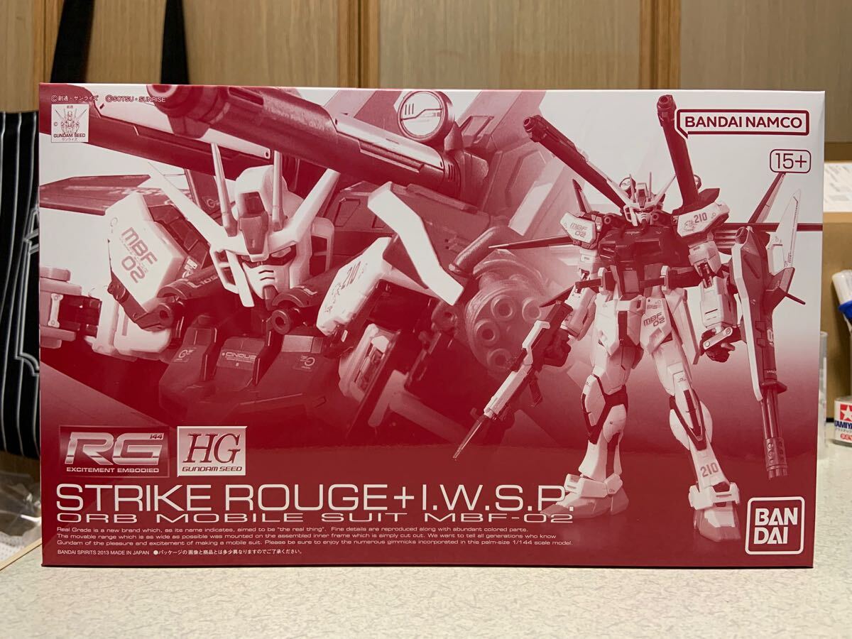 Yahoo!オークション - RG 1/144 ストライクルージュ＋HG 1/144 I.W.S.P...