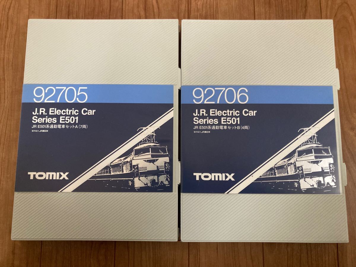 Yahoo!オークション - ジャンク TOMIX 92705 92706 E501系 5両＋10両 ...