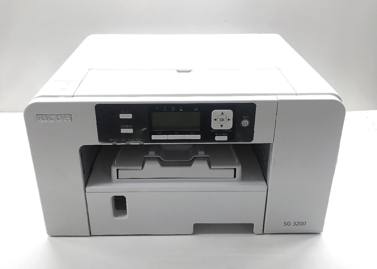 Yahoo!オークション - 印刷枚数少 RICOH SG 3200 A4 ジェルジェット...