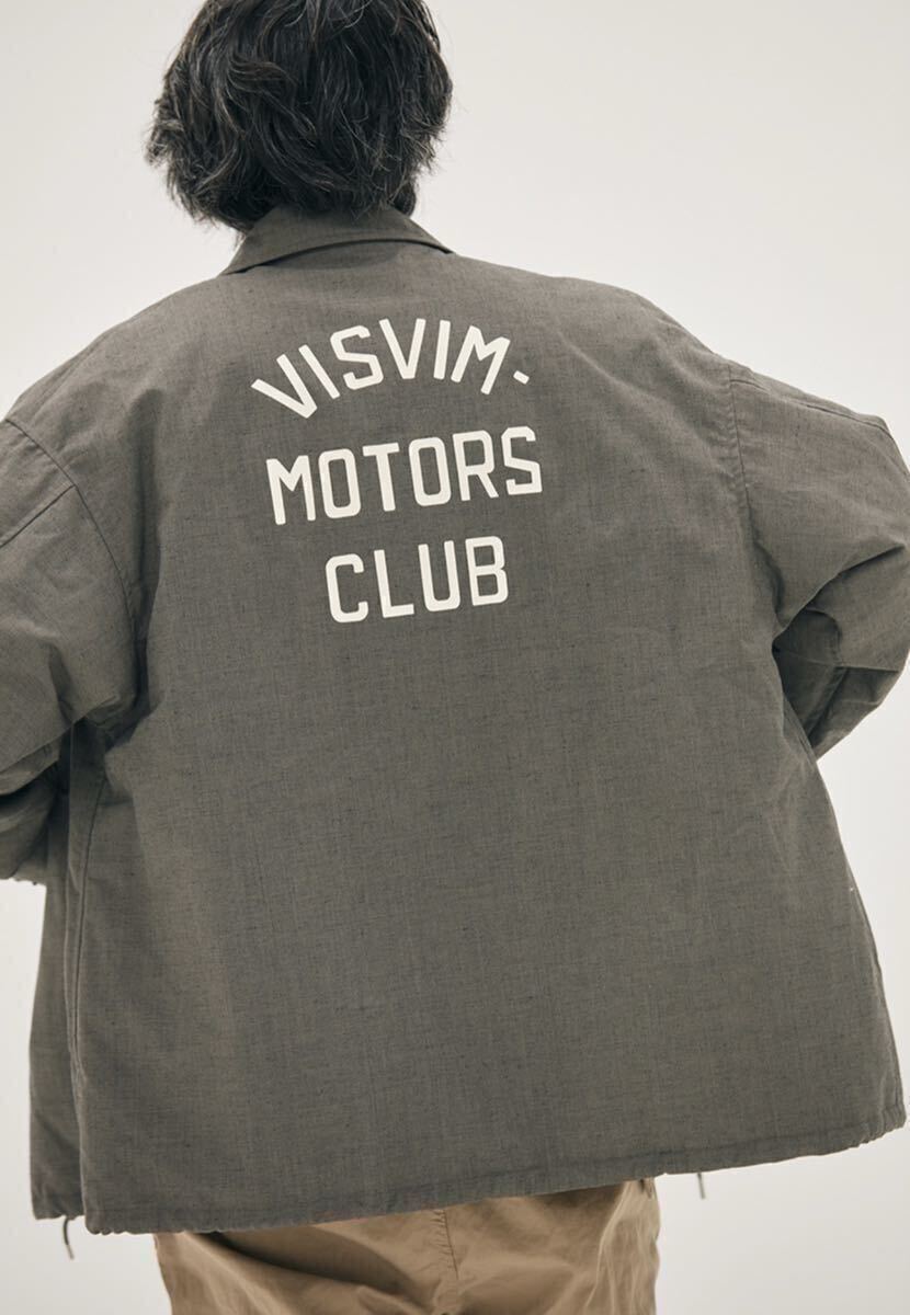 Yahoo!オークション - visvim 2023 VISVIM MOTORS CLUB GREY size2 送...