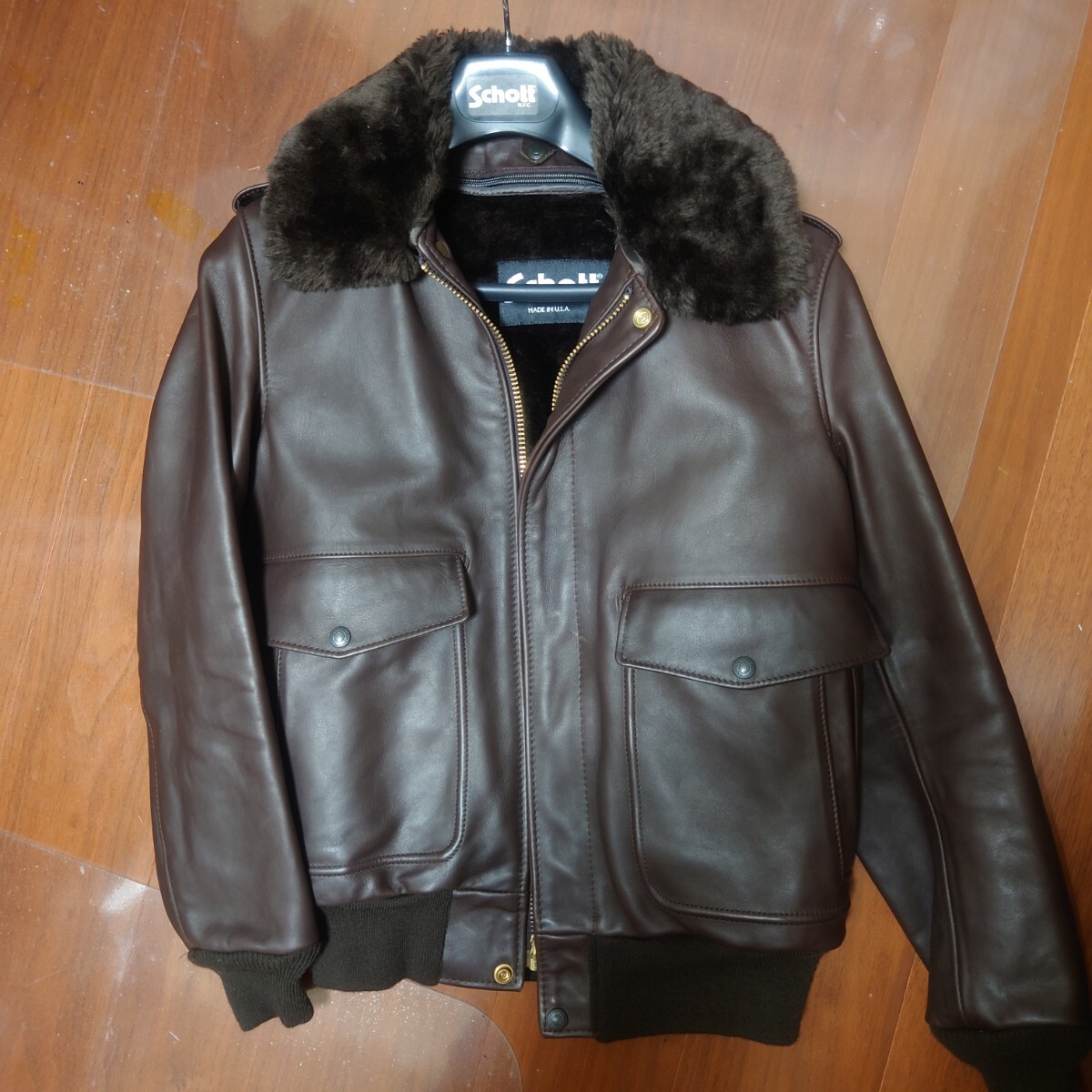 Schott レザージャケット A-2 ボンバー 184SM サイズ34(ライダースジャケット)｜売買されたオークション情報、yahooの商品情報をアーカイブ公開 - オークファン ...