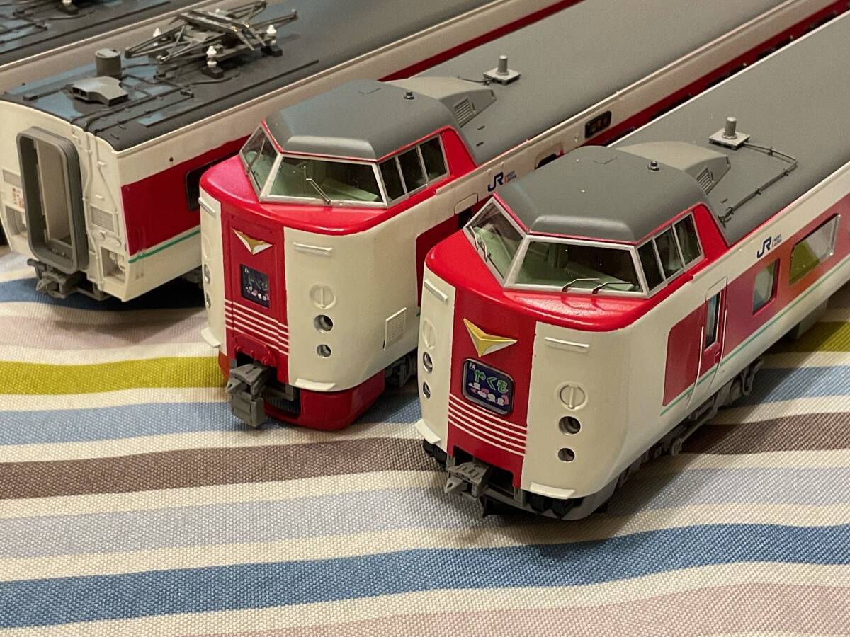 Yahoo!オークション - 【16番】 惜別381系 TOMIX改 381系「やくも」6...