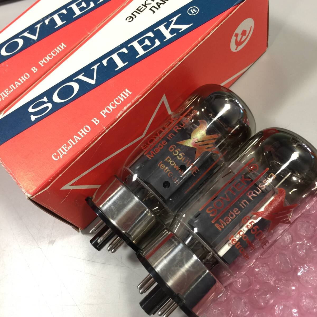 Yahoo!オークション - 【2本セット】SOVTEK ソブテック 6550WE 真空管...