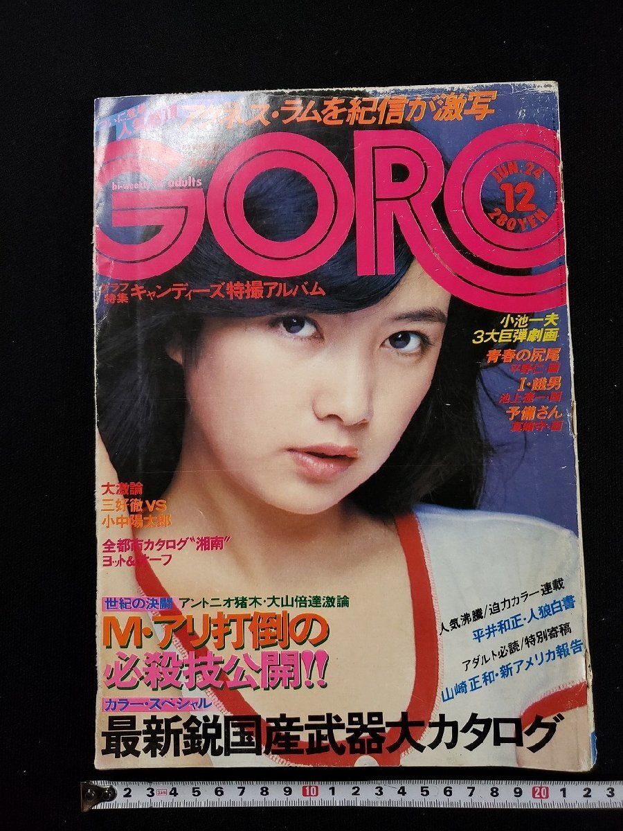 Yahoo!オークション - hΨ GORO ゴロー 昭和51年6月24日号 アグネスラ...