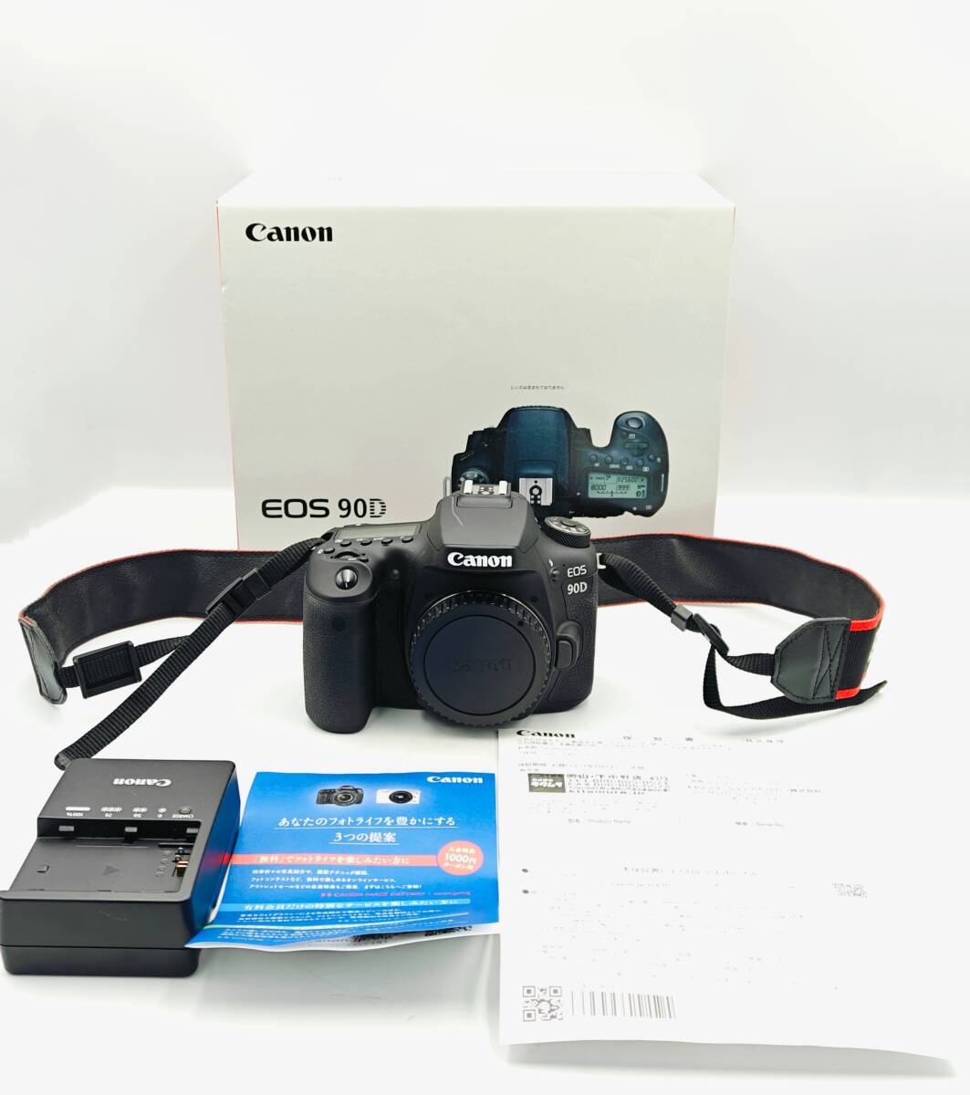 Canon キヤノン EOS 90D デジタル一眼レフカメラ ボディ 付属品充実 箱付(キヤノン)｜売買されたオークション情報、yahooの商品情報をアーカイブ公開 - オークファン ...
