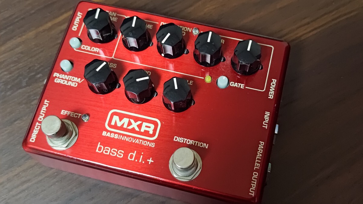 Yahoo!オークション - MXR M80 Bass D.I.+ Brushed Red ベース プリア...