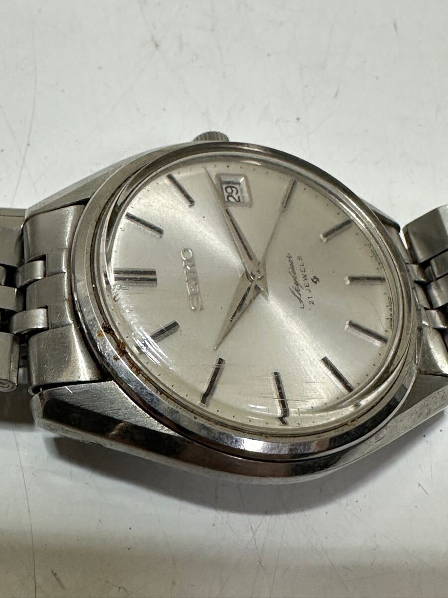Yahoo!オークション - A661 SEIKO セイコー スカイライナー 腕時計 610...