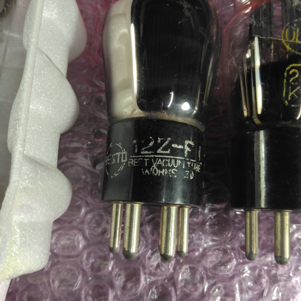 Yahoo!オークション - 真空管 12YV1 24ZK2 12Z-F1 ナショナル マツダ ...