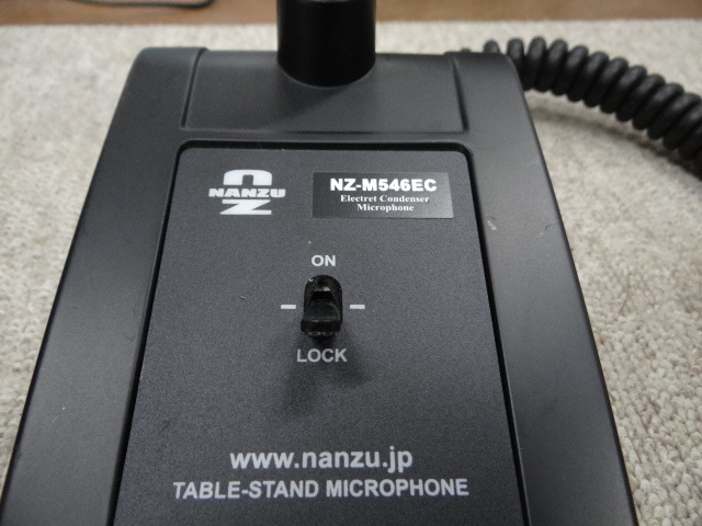 Yahoo!オークション - kh00747 コンデンサ型デスクトップマイク NZ－...