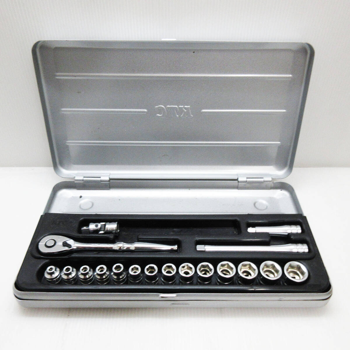 Yahoo!オークション - KM-5179【工具セット】KTC 6.3sq ソケットレンチ...