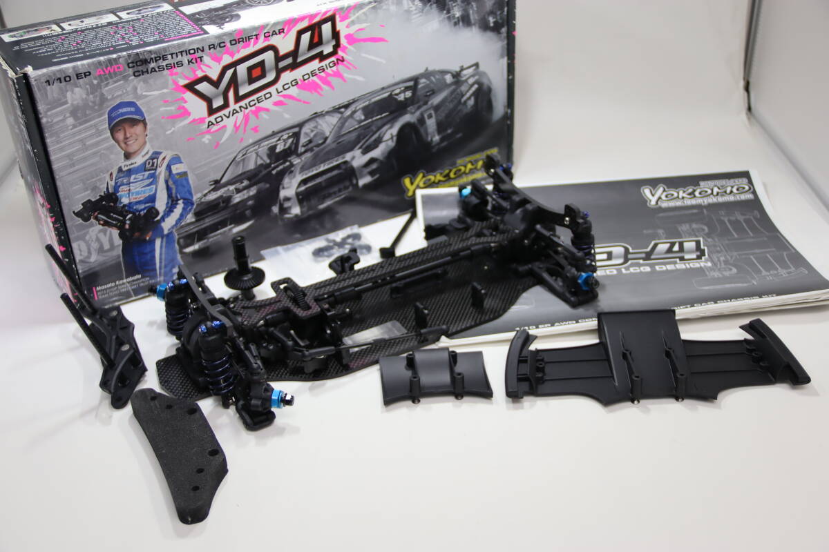 Yahoo!オークション - ヨコモ YD-4 ドリフトシャーシ 4WD フロントモー...