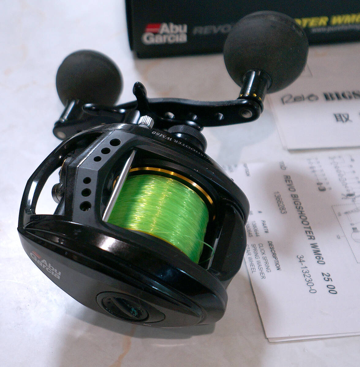 Yahoo!オークション - 即決 全国送料無料 美品 ABU REVO BIGSHOOTER W...