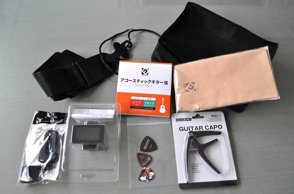 Yahoo!オークション - J.LeeアコースティックギターFJK-500 アクセサリ...