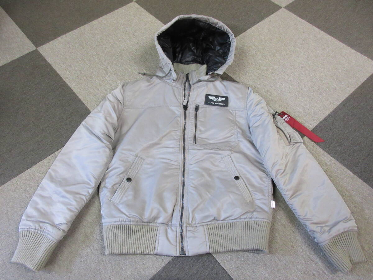 ALPHA フライトジャケット M アルファ サーモライト MA1 N2B フード パーカー フーディー ブルゾン アーミー ミリタリー TA1571-035 ALPHA フライトジャケット ...