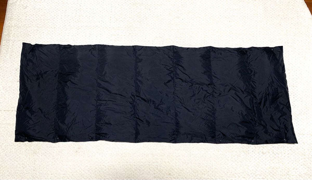 :無印良品 MUJI .軽量 750フィルパワー ダウン マルチ ブランケット 黒/ポケッタブル/ケープ/W150H55/肩掛け.ひざ掛け/uniqlo(無印良品)｜売買されたオークション情報 ...