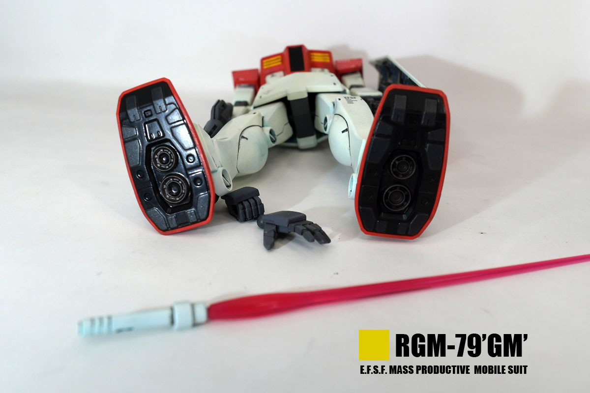 Yahoo オークション 全塗装完成品 Hguc 1 144 ジム 塗装済み完成品
