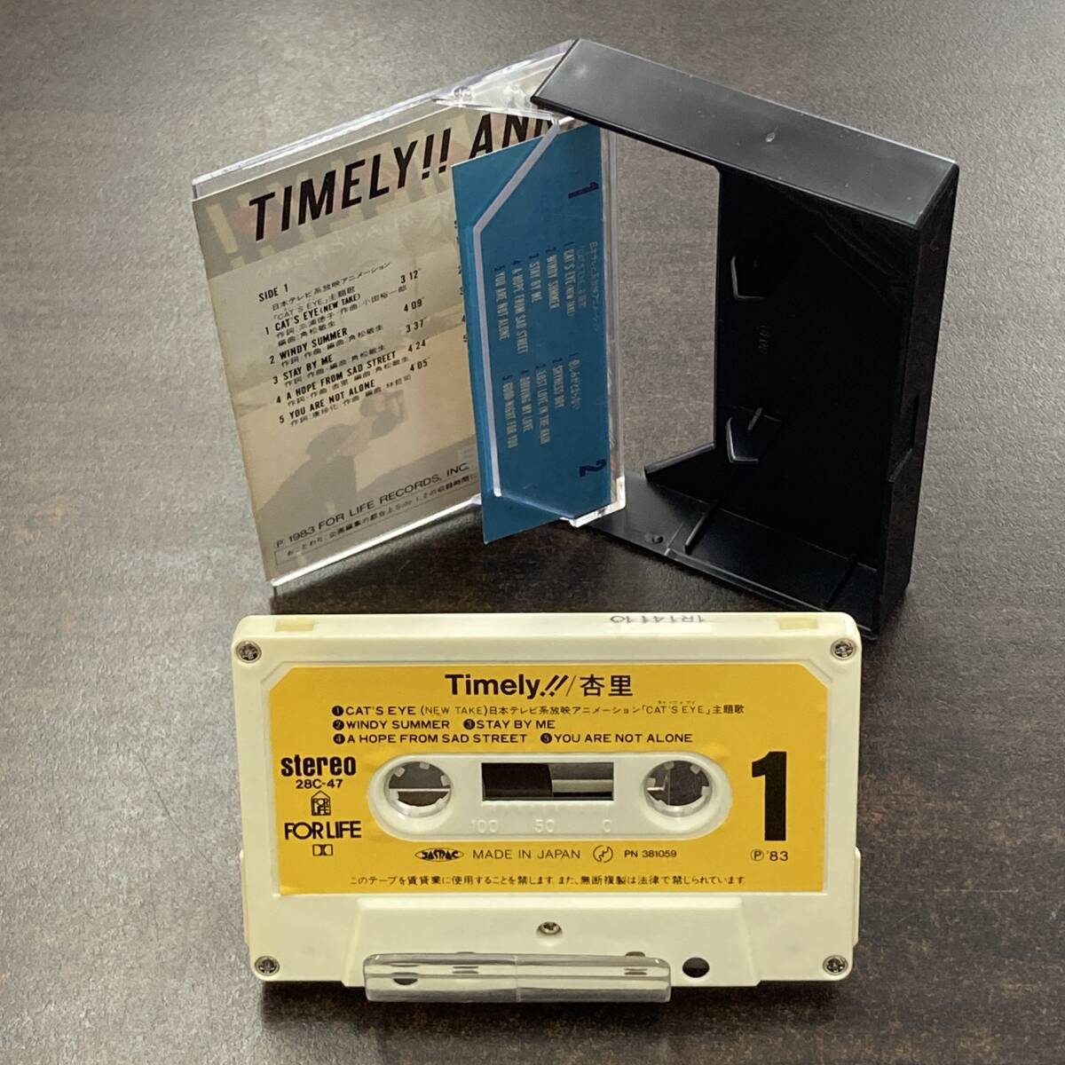 Yahoo!オークション - 140M 杏里 タイムリー カセットテープ / Anri J-...