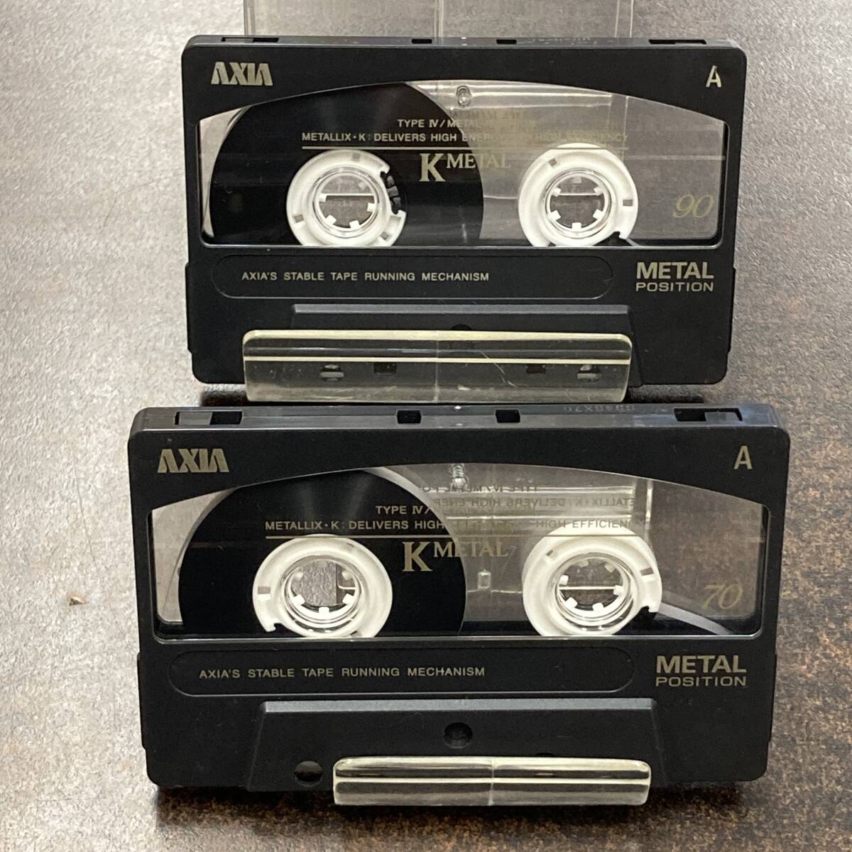 Yahoo!オークション - 0876T アクシア K METAL 70 90分 メタル 2本 カ...