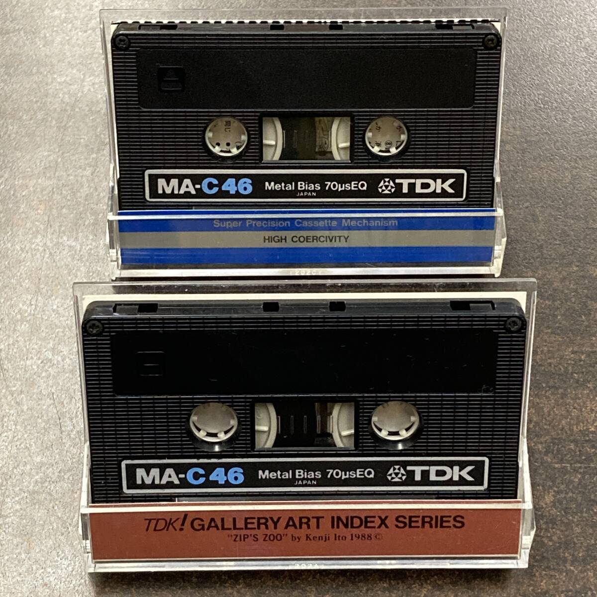 Yahoo!オークション - 0887T TDK MA-C 46分 メタル 2本 カセットテープ...