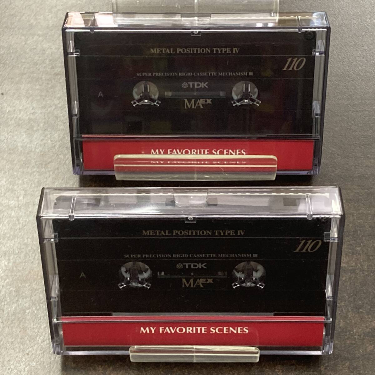 Yahoo!オークション - 0931T TDK MAEX 110分 メタル 2本 カセットテー...