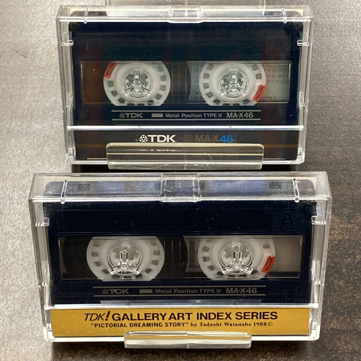Yahoo!オークション - 0016T TDK MA-X 46分 メタル 2本 カセットテープ...