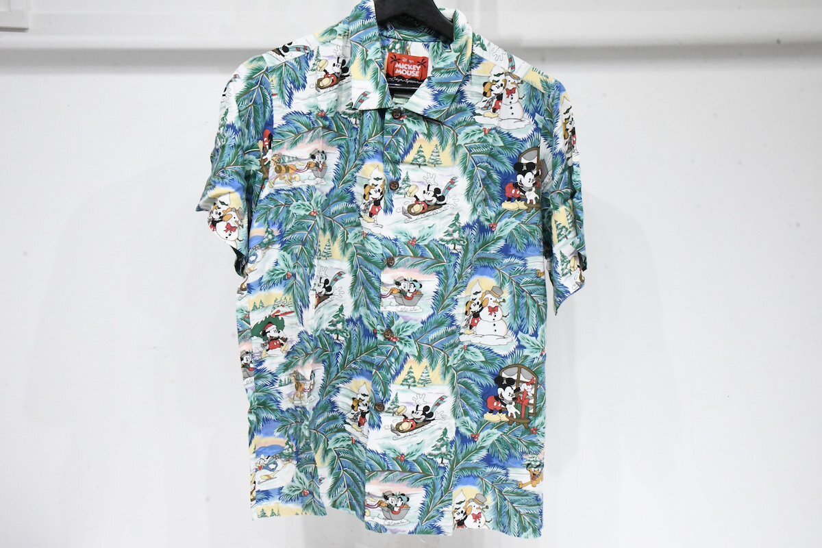 Disney ディズニー REYNSPOONER レインスプーナー ハワイアン シャツ 雪 冬 ブルー XL ヴィンテージ 20803870(XLサイズ以上)｜売買されたオークション情報 ...