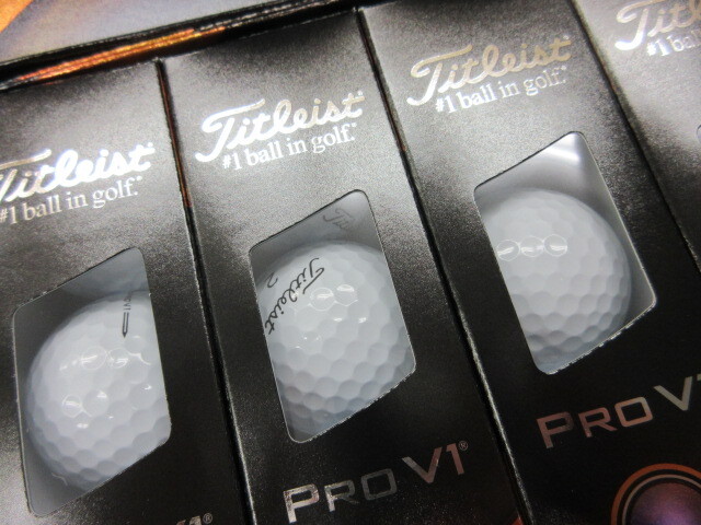 Yahoo!オークション - 未使用 Titleist プロV1 新品 2023 PRO V1/2ダー...