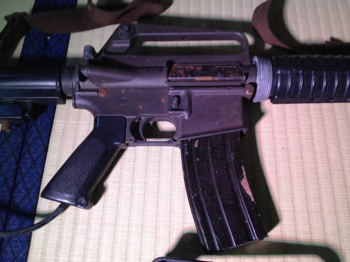 Yahoo!オークション - コルト COLT AR-15 M16A系 エアガン 破損/パーツ...