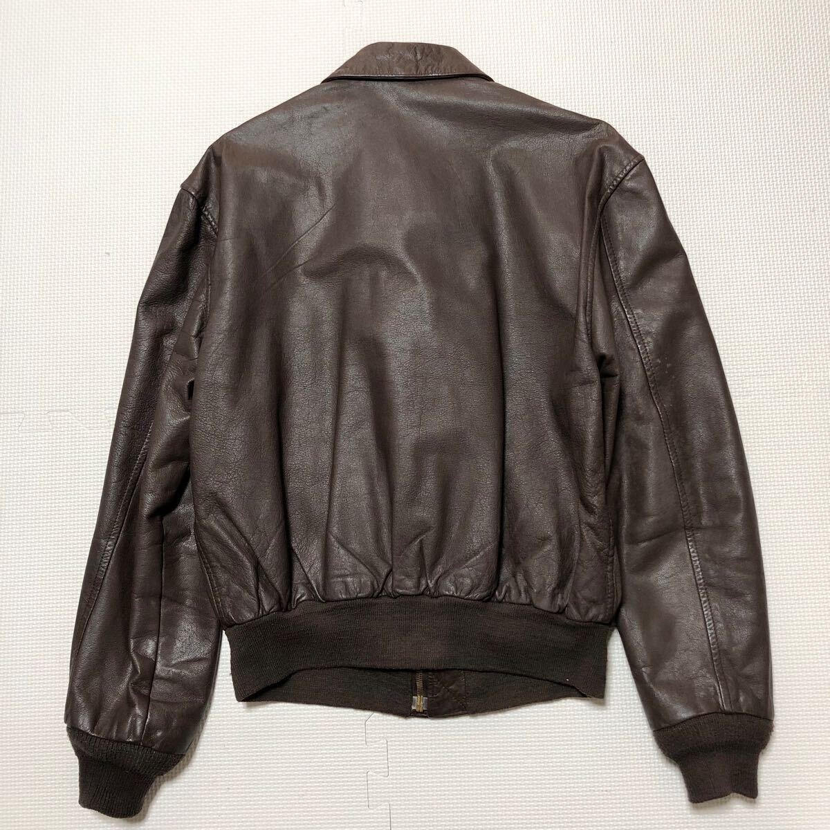 希少 COOPER クーパー レザーフライトジャケット ゴートスキン 希少 COOPER クーパー レザーフライトジャケット ゴートスキン