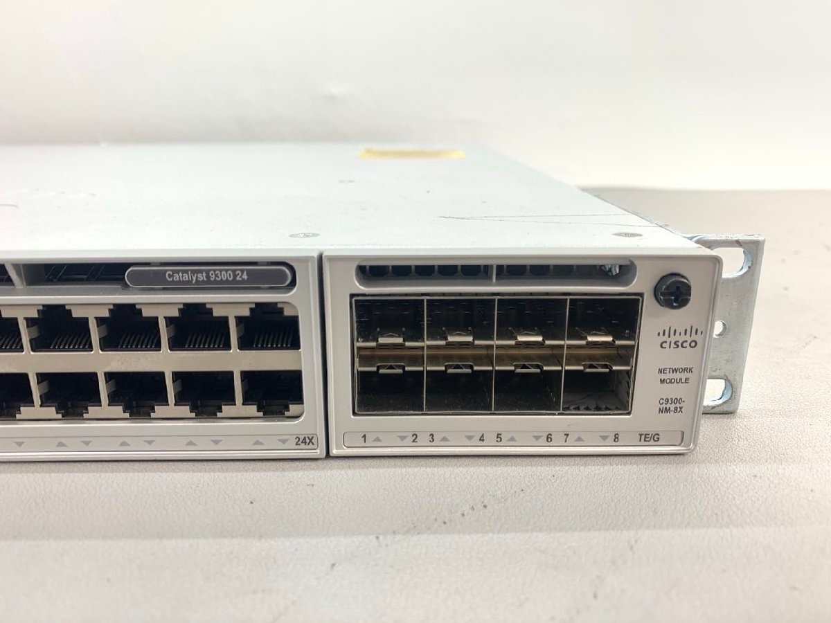 Yahoo!オークション - 【CISCO】Catalyst 9300 C9300-24T-A V02 初期化...