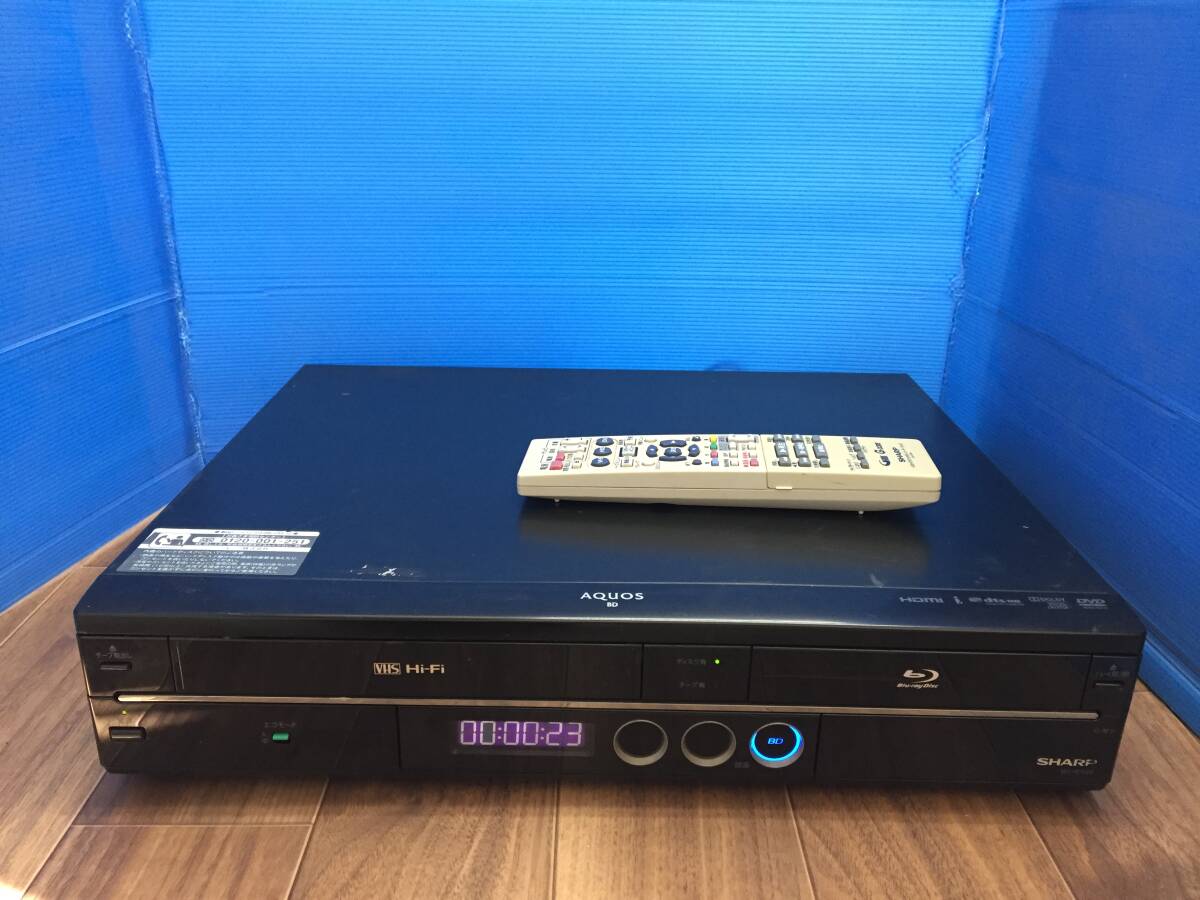 Yahoo!オークション - シャープ AQUOS VHS一体型ブルーレイレコーダー ...