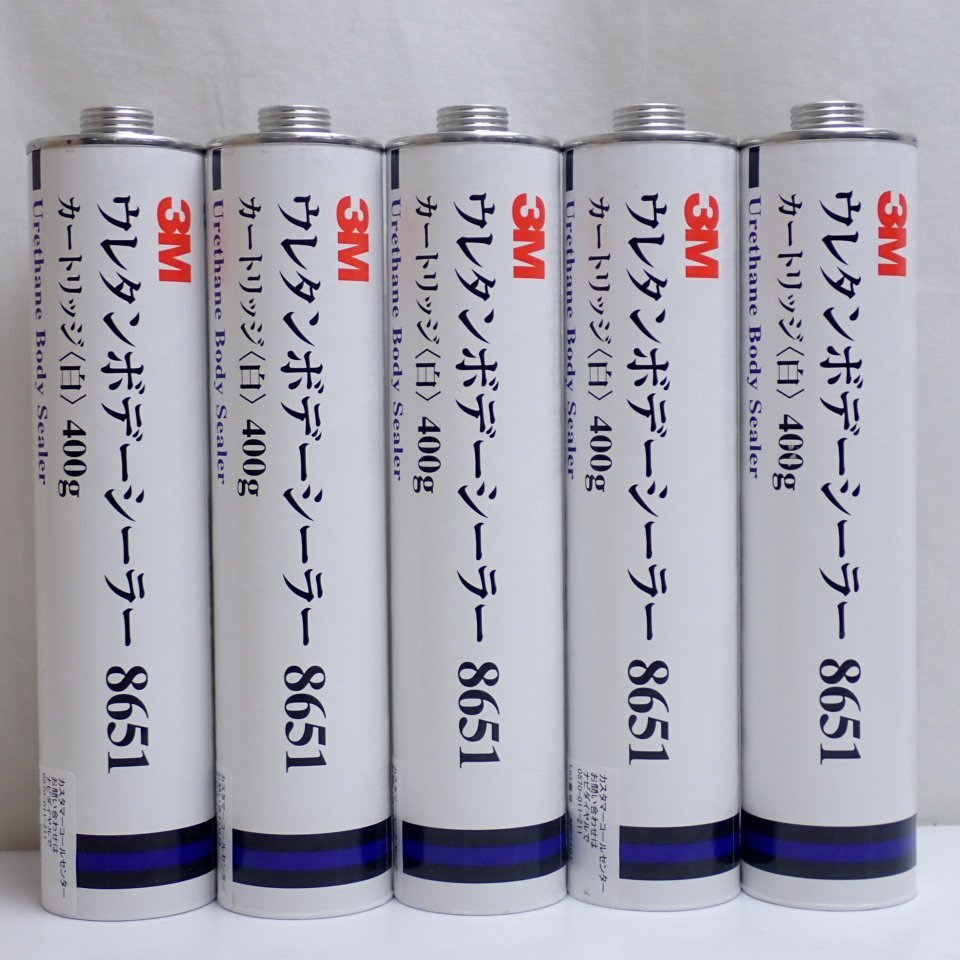 Yahoo!オークション - 未使用 3M ウレタン ボデーシーラー 8651 5本入...