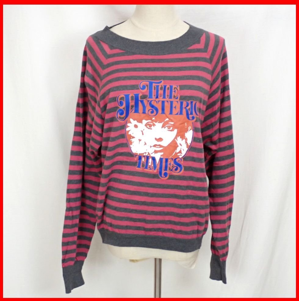 Yahoo!オークション - ヒステリックグラマー FLOWER GIRL 長袖ニット ...