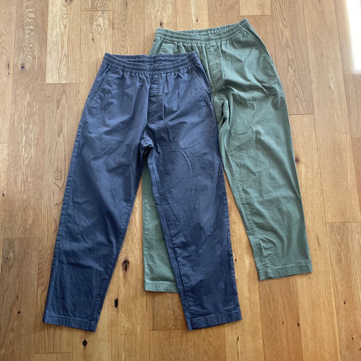 UNIQLO ユニクロ イージーリラックスアンクルパンツ Sサイズ 2本 372-445033 21-11(その他)｜売買されたオークション情報、yahooの商品情報をアーカイブ公開 ...