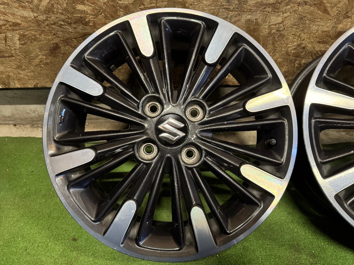 SUZUKI スペーシアカスタム 純正 15インチ 4.5J +45 PCD100 4H ホイール 4本セット H47(純正品)｜売買されたオークション情報、yahooの商品情報をアーカイブ ...
