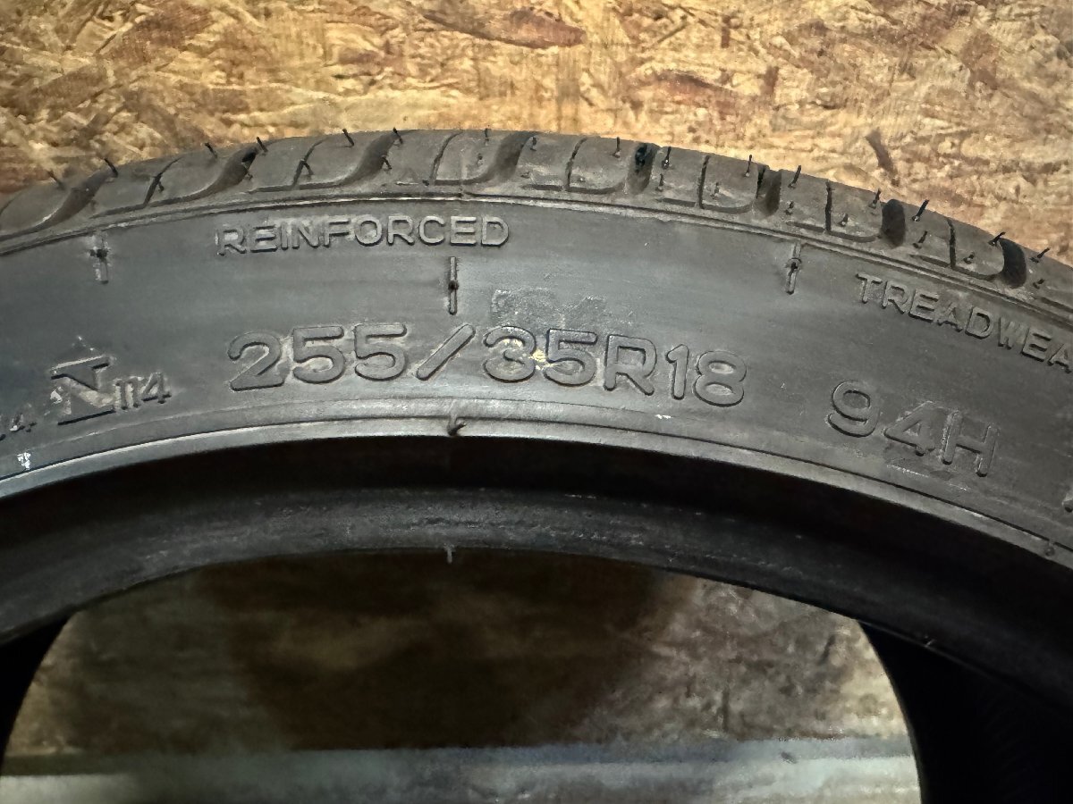 Yahoo!オークション - 255/35R18 NANKANG NOBLE SPORT NS-20 バリ山 夏...