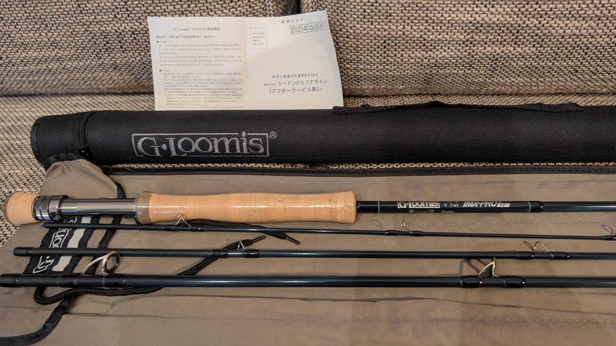 Yahoo!オークション - Gルーミス IMX-PRO V2S 790-4 フライロッド