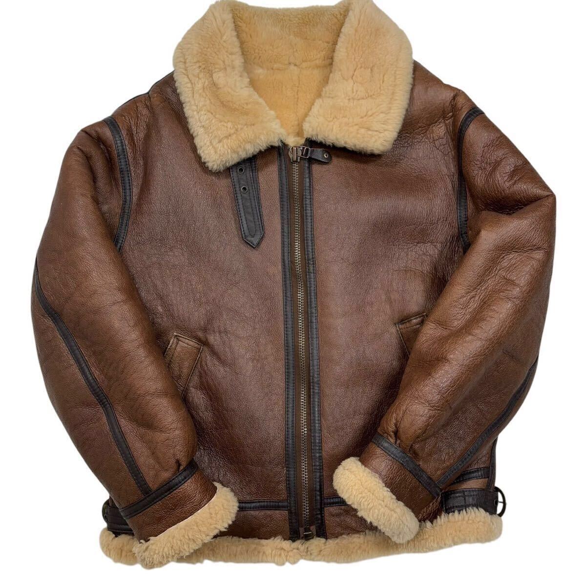 Yahoo!オークション - 【超希少Lサイズ】B-3 B3 フライトジャケット ム...