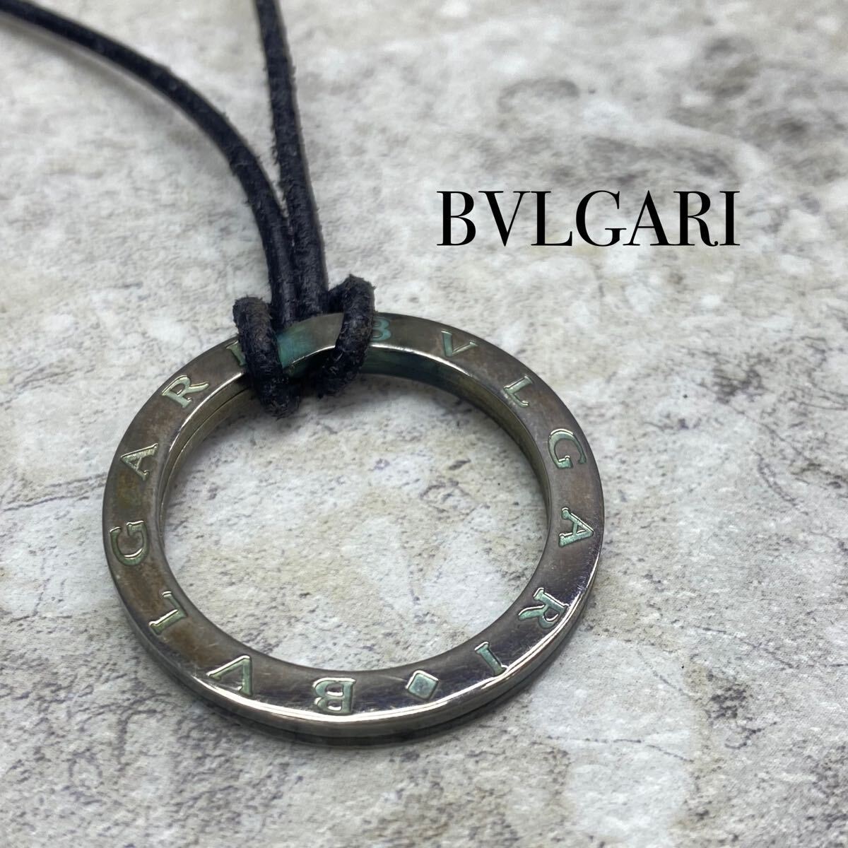 Yahoo!オークション - SU 33 BVLGARI ブルガリ ネックレス SILVER 925 ...