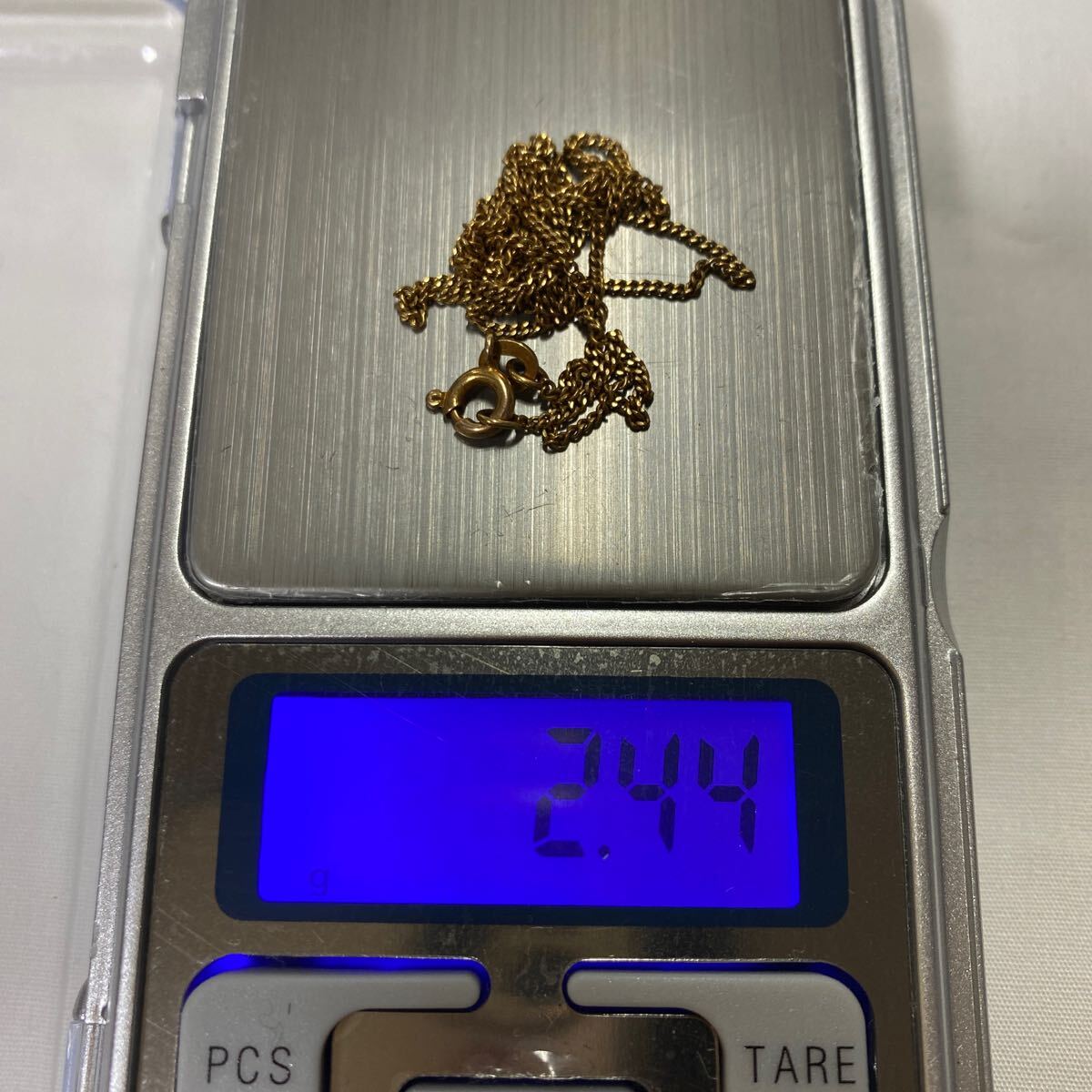 Yahoo!オークション - 585 14K相当 14金相当 ネックレス 総重量約2.44g...