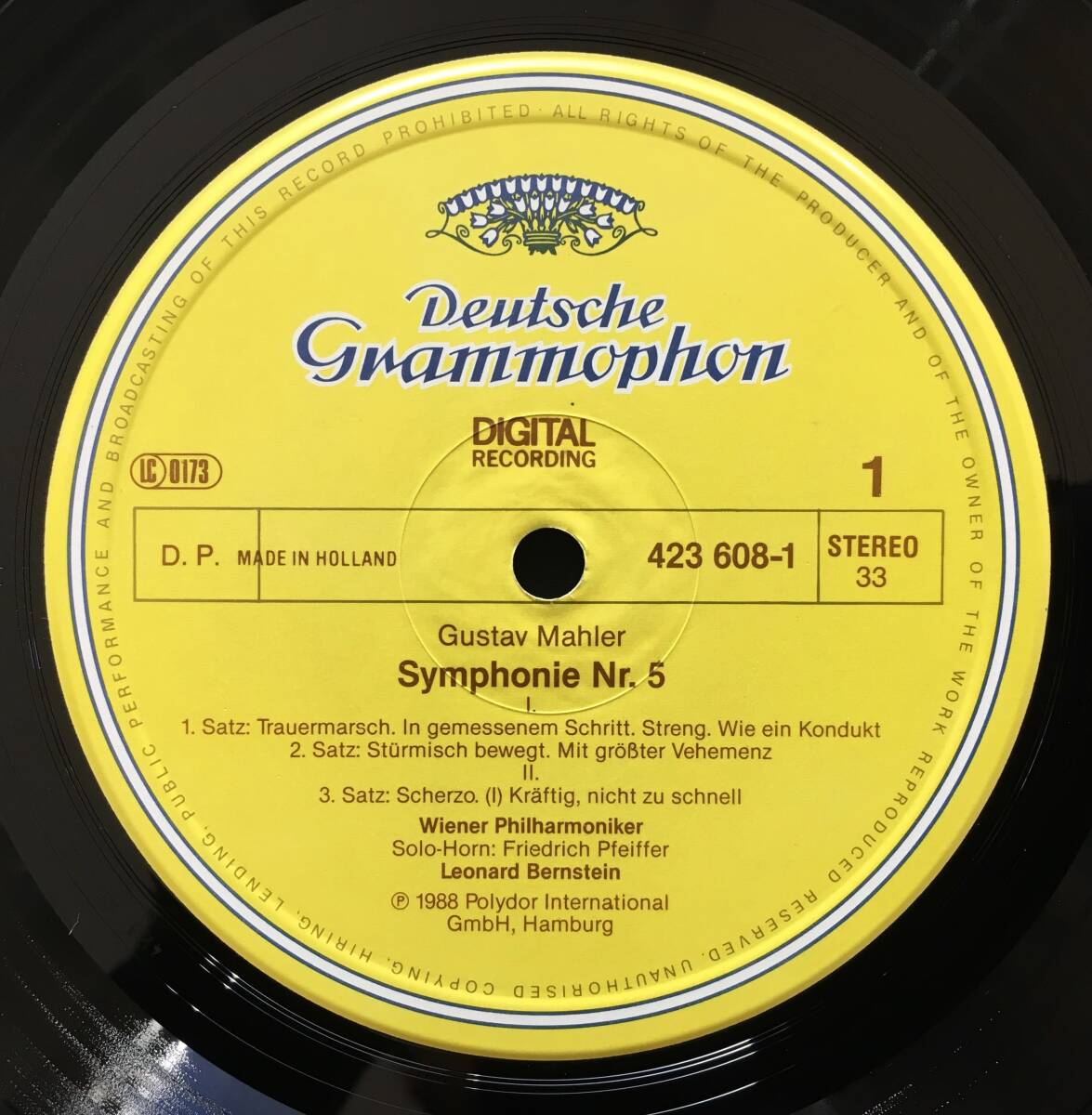 Yahoo!オークション - 蘭DGG DIGITAL バーンスタイン/VPO マーラー 交...