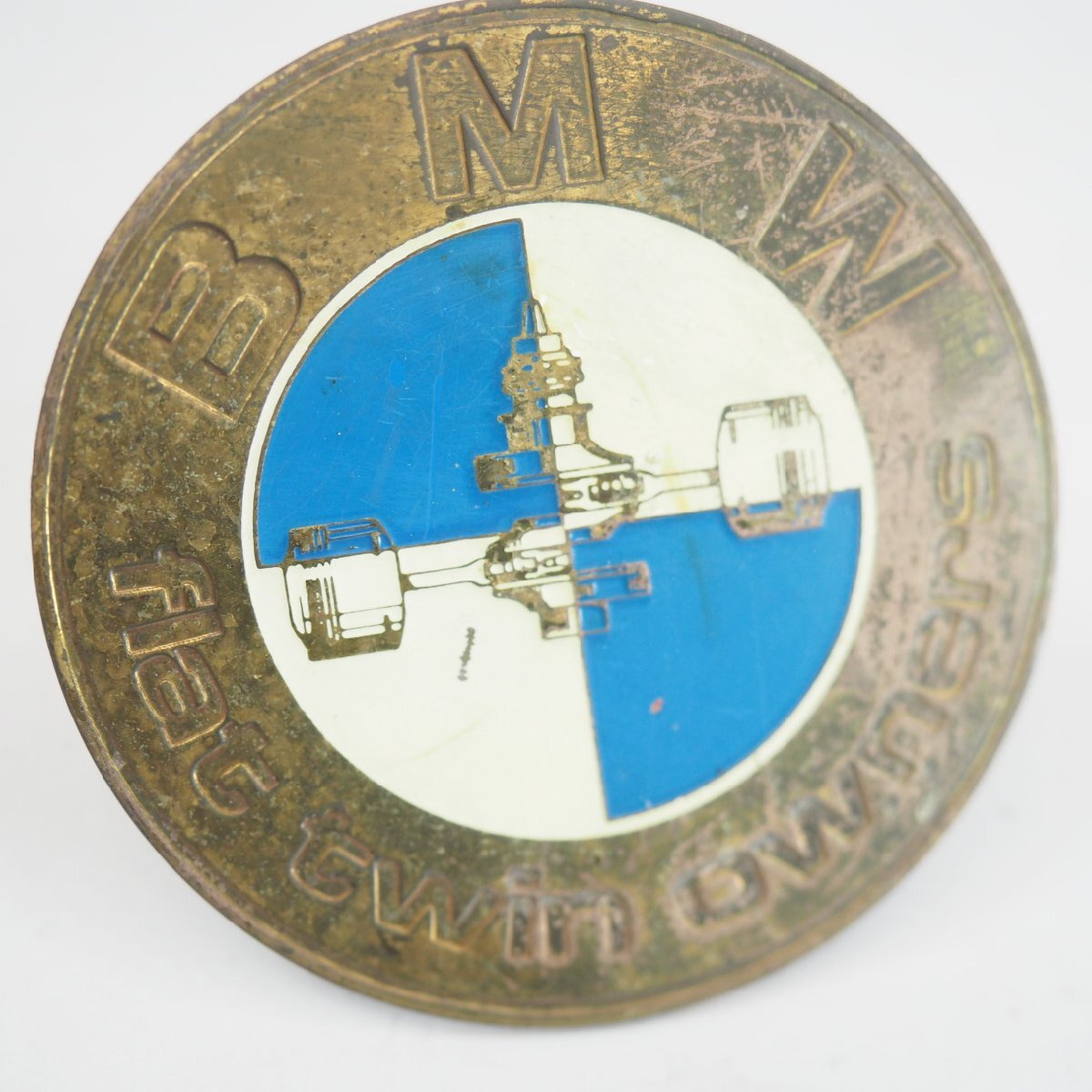 Yahoo!オークション - 希少 当時 BMW エンブレム flattwin owners R50 ...