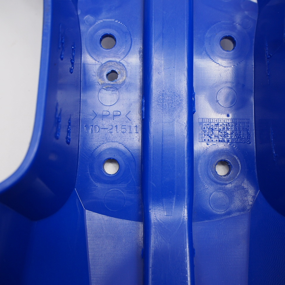 Yahoo!オークション - YZ250F 純正フロントフェンダー 刻印17D 割れ無 ...