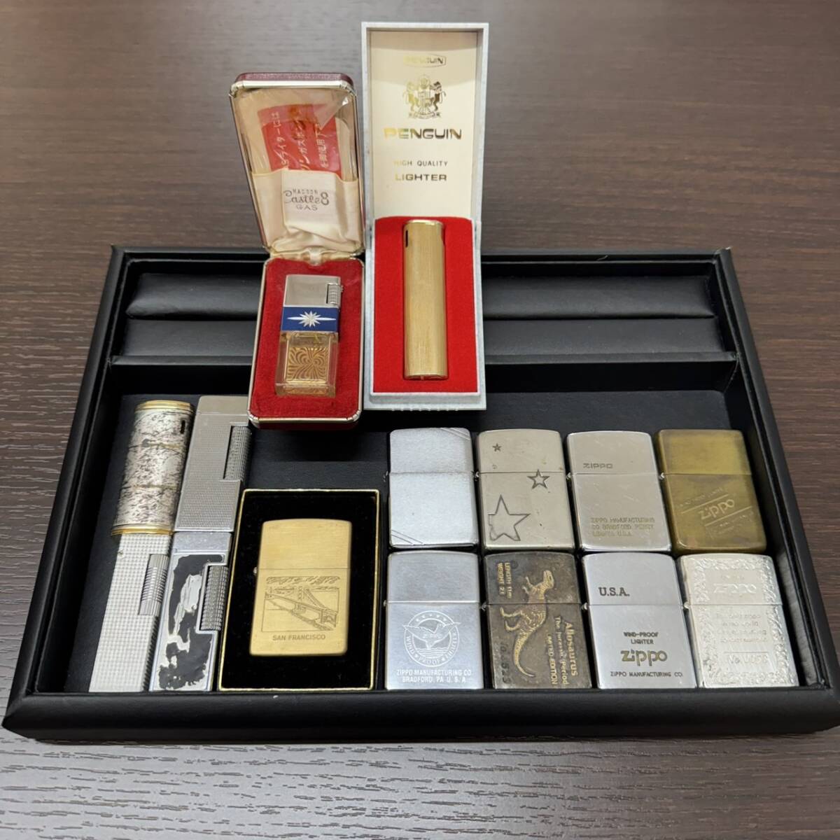 Yahoo!オークション - 1009 ZIPPO ライター まとめ 15点 Maruman Hadso...