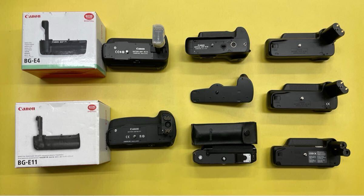 Yahoo!オークション - （18）8個 CANON モータードライブ BG-E4 BG-E11...