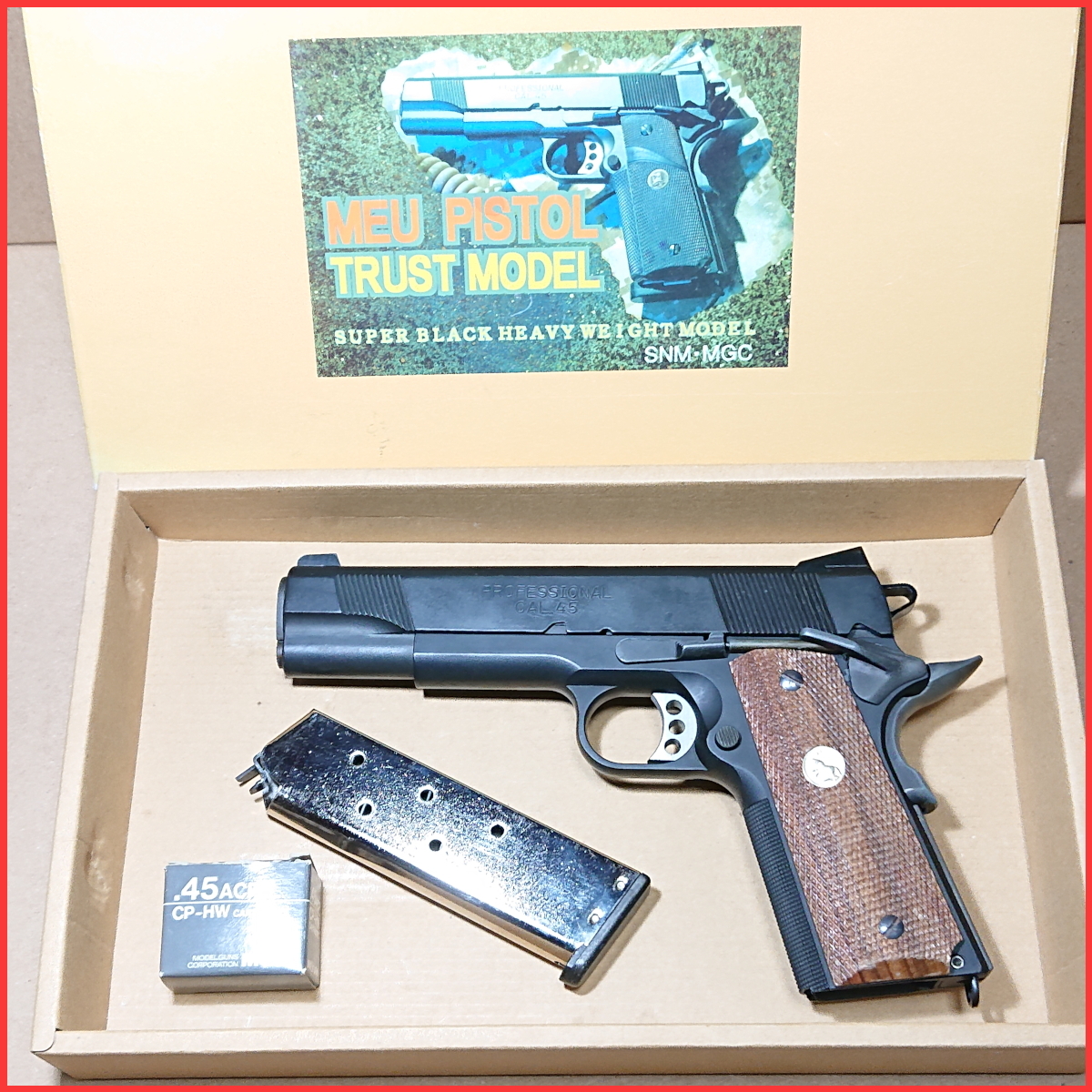 Yahoo!オークション - SNM MGC MEU PISTOL TRUST MODEL / GM5 ブラック...