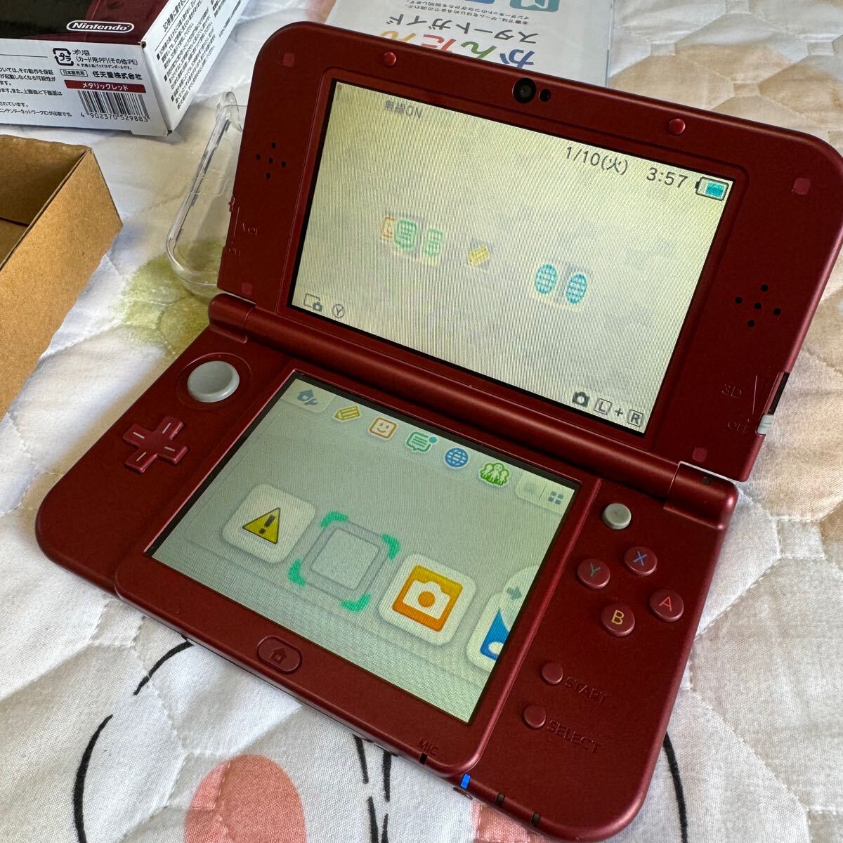 Yahoo!オークション - New3DSLL レッド