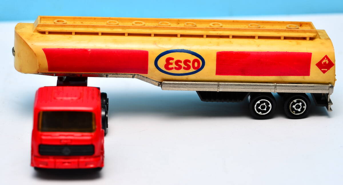 Yahoo!オークション - マジョレット 1/100 トレーラー ESSO タンクロー...