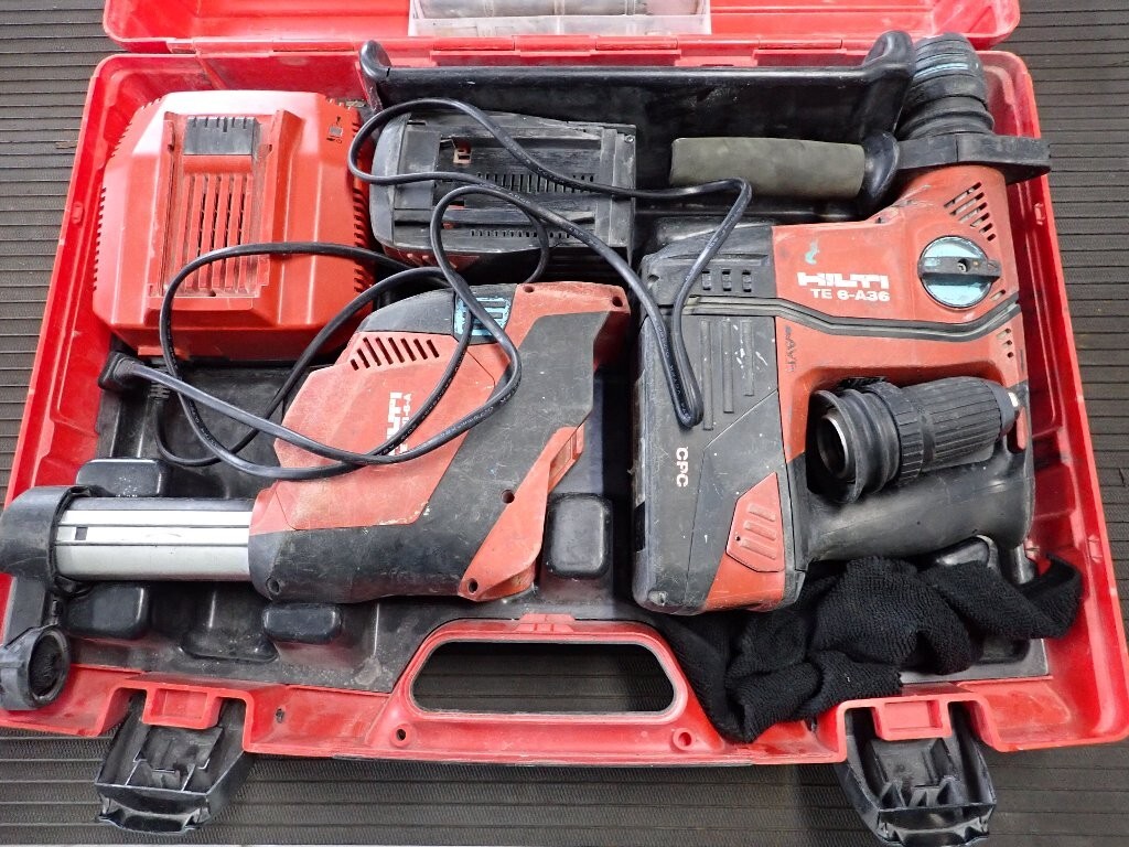 Yahoo!オークション - ヒルティ HILTI TE-6-A36 36V 充電式 ロータリー...