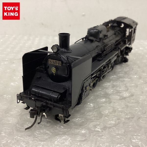 Yahoo!オークション - 1円〜 ジャンク 箱無 HOゲージ C57 127 蒸気機関...